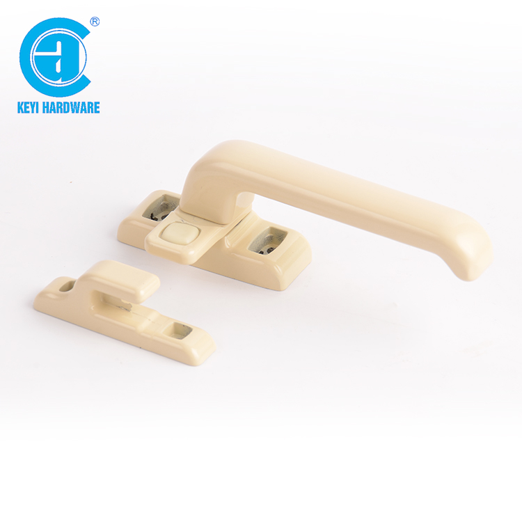 Aluminium window lock with key