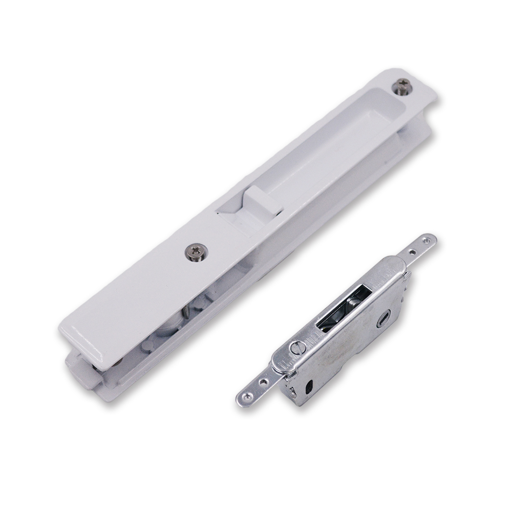 Aluminium window lock with key
