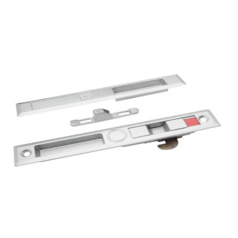Double side sliding window lock